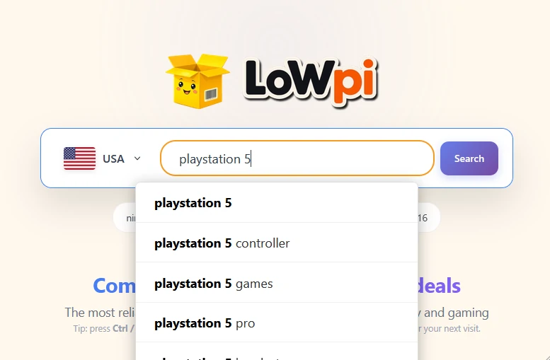 Lowpi Perú - Comparador de Precios encuentra las Mejores Ofertas en Electrónicos | Ahorra hasta 40%